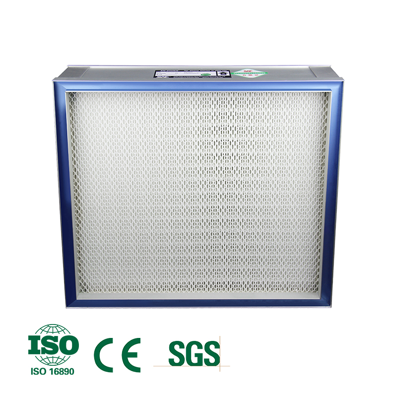 China Top Gel Seal Mini-pleat HEPA filter Manufacturer and Supplier ...