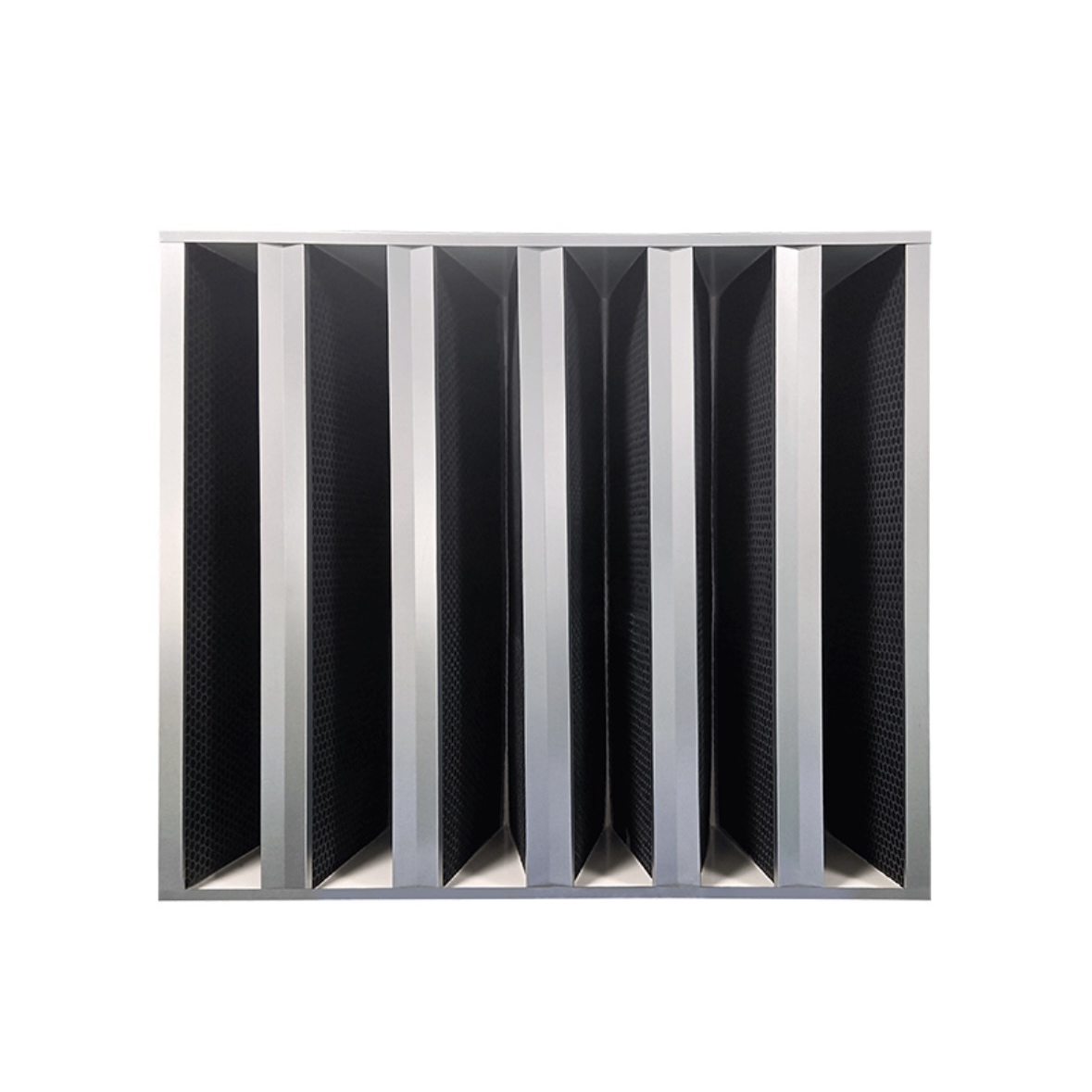 China Box Type V-bank Chemical Activated Carbon Air Filters ...